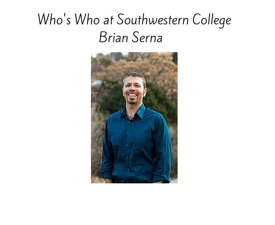 Who’s Who at Southwestern College - Brian Serna
